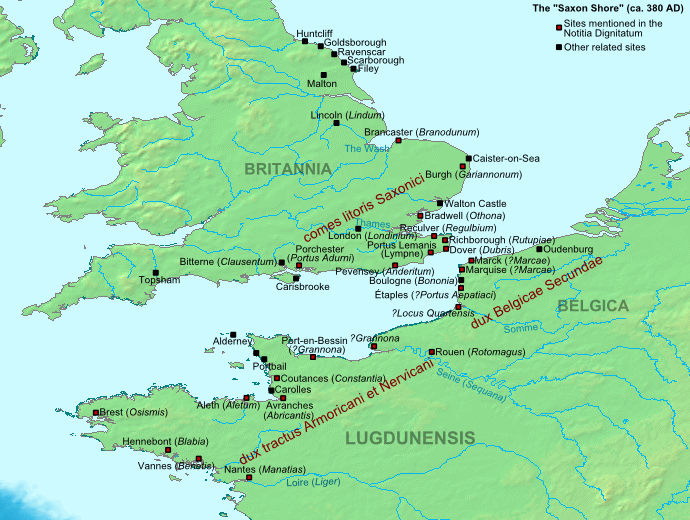 Late Roman Britain – Digital Maps of the Ancient World