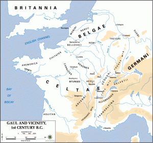 The Gallic Wars, Book I – Digital Maps of the Ancient World