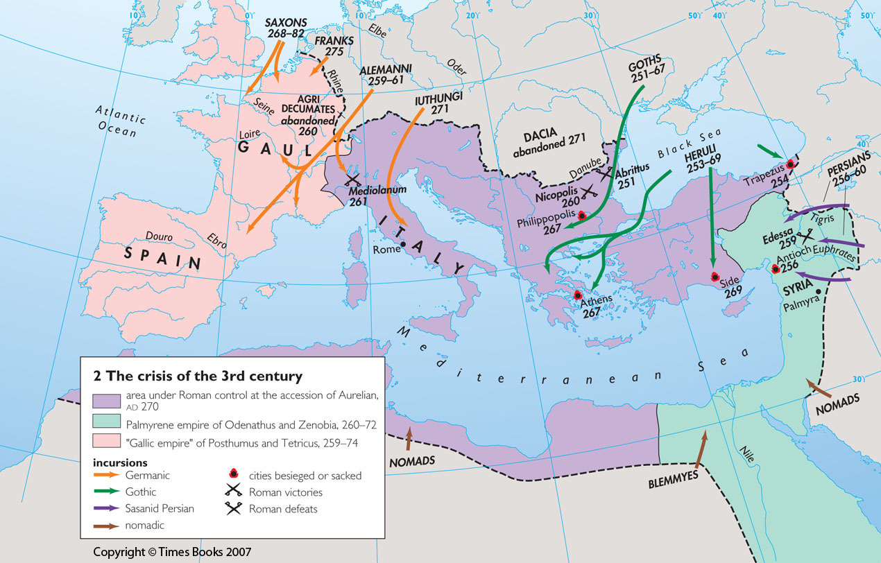 The Severan Dynasty (193-235 AD) – Digital Maps of the Ancient World