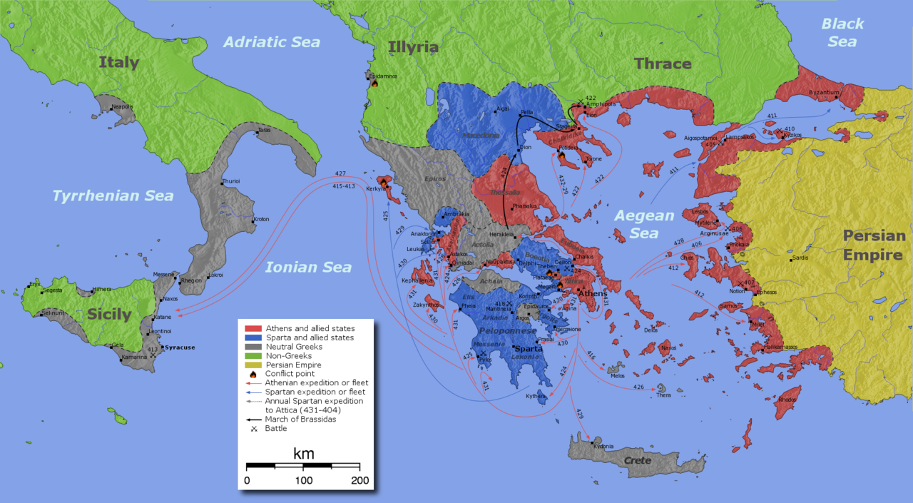 Classical Greece (480-323 BC) – Digital Maps of the Ancient World