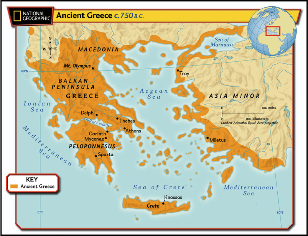 The History of Ancient Greece – Digital Maps of the Ancient World