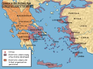 Archaic Greece (800-480 BC) – Digital Maps of the Ancient World