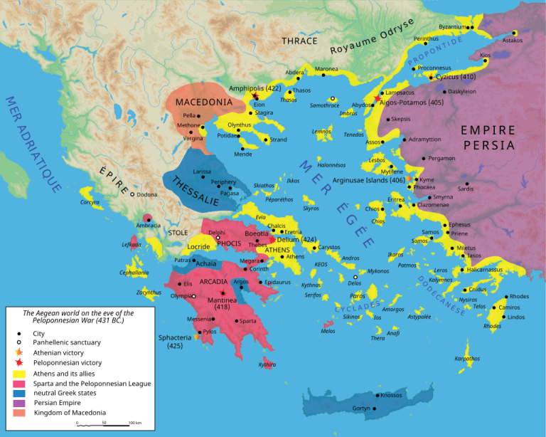 Classical Greece (480-323 BC) – Digital Maps of the Ancient World