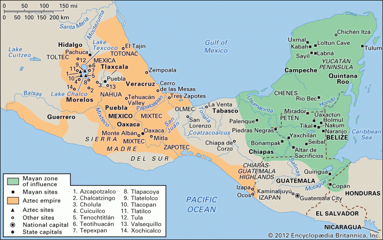 The History of the Maya – Digital Maps of the Ancient World