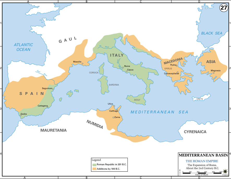 Roman Republic – Digital Maps of the Ancient World