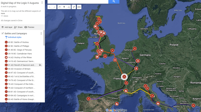 Roman Legions – Digital Maps of the Ancient World
