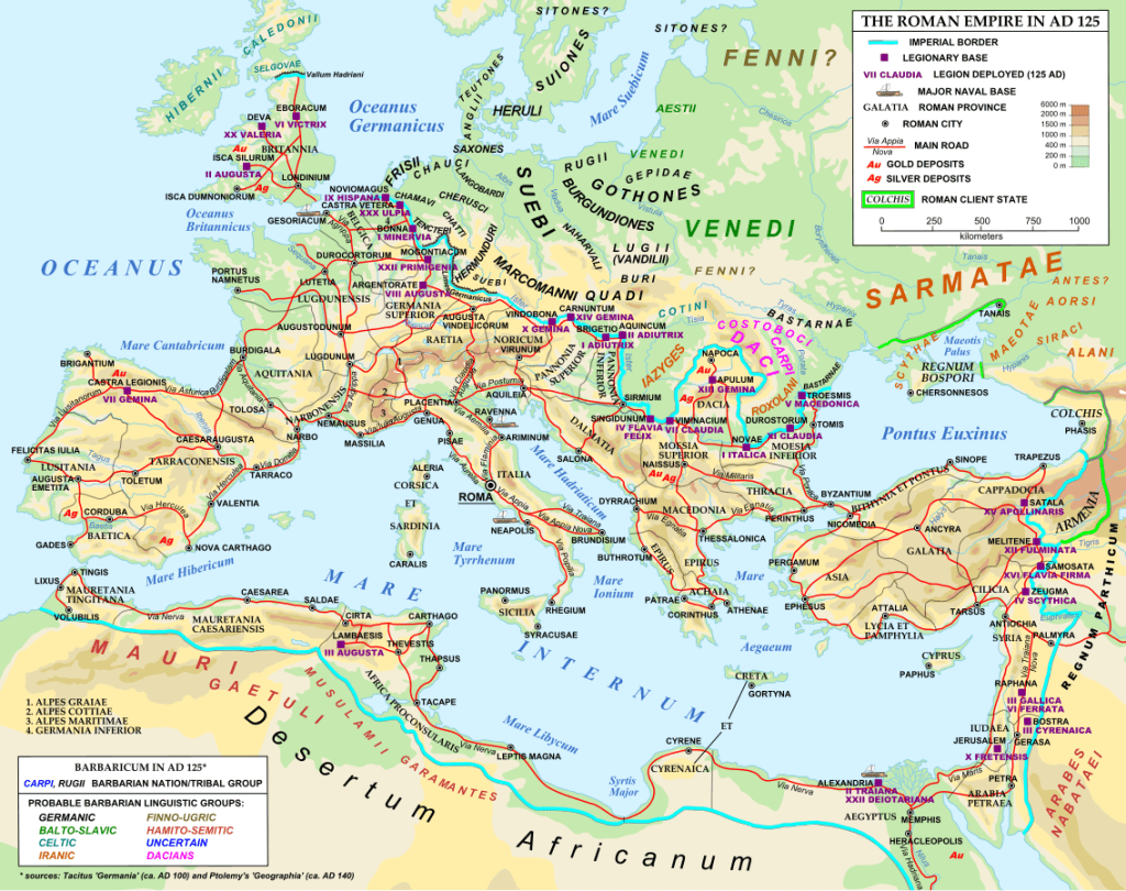 Roman Legions – Digital Maps of the Ancient World