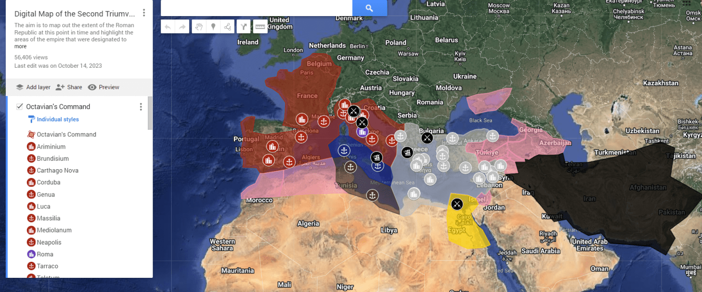 Roman Republic – Digital Maps of the Ancient World