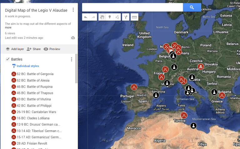 Roman Legions – Digital Maps of the Ancient World