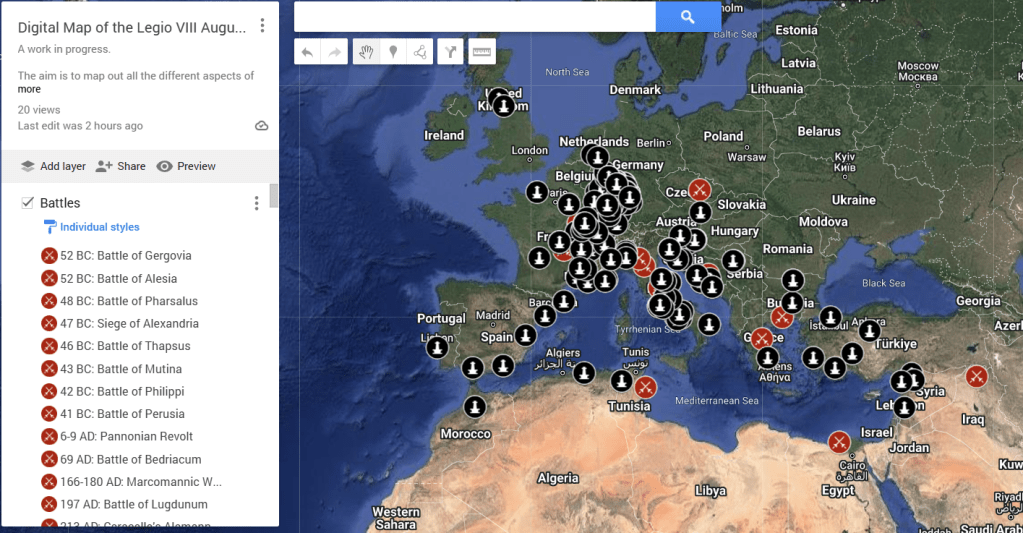 Roman Legions – Digital Maps of the Ancient World